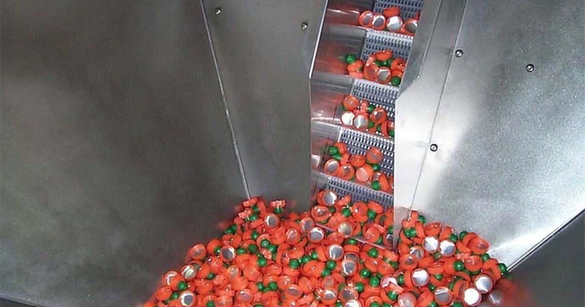 Automated Bulk Cap Feeding & Loading System | Opening & Dumping ...