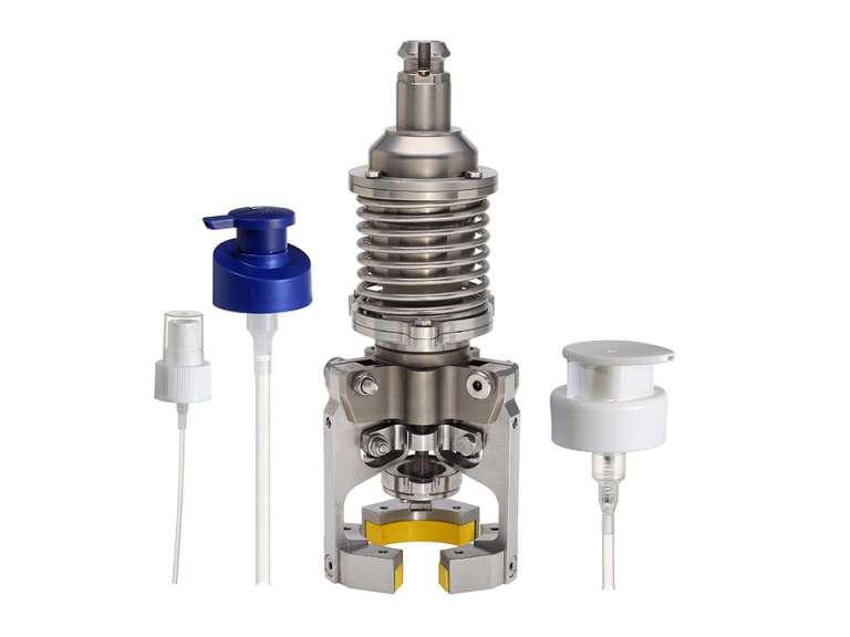 Insert & Close Capping Heads Machinery for Pump & Trigger Bottles