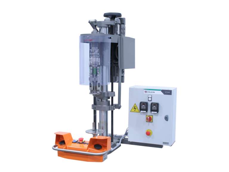 Zalkin's TM3 Semi-Automatic Capping Machine & Systems