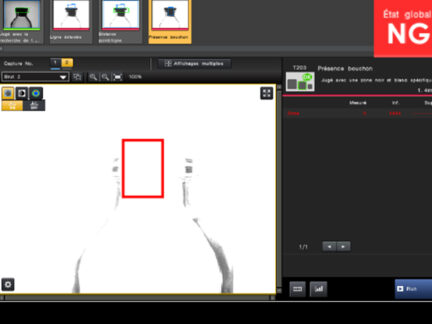 Z-Inspect for quality control and monitoring of the capping