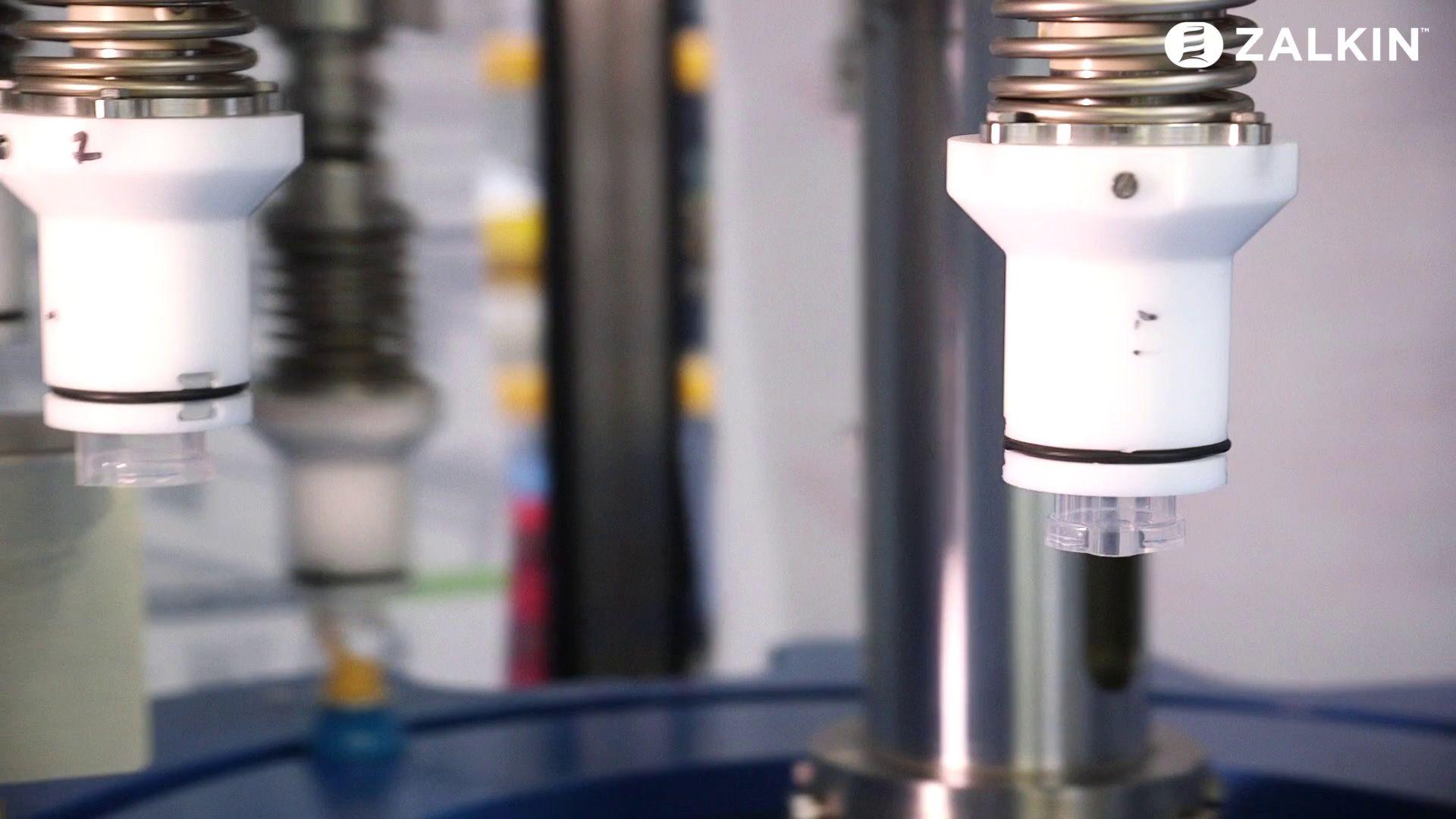 Zalkin CA Type 4 Head Screw-On Capper - Pharmaceutical Capping Machine ...