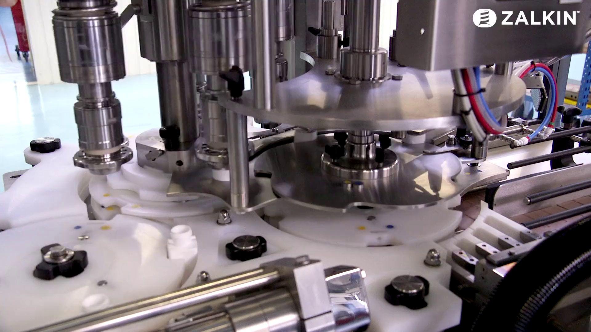 Zalkin Inline Screw-On Capper - Food Product Capping Machine | Zalkin