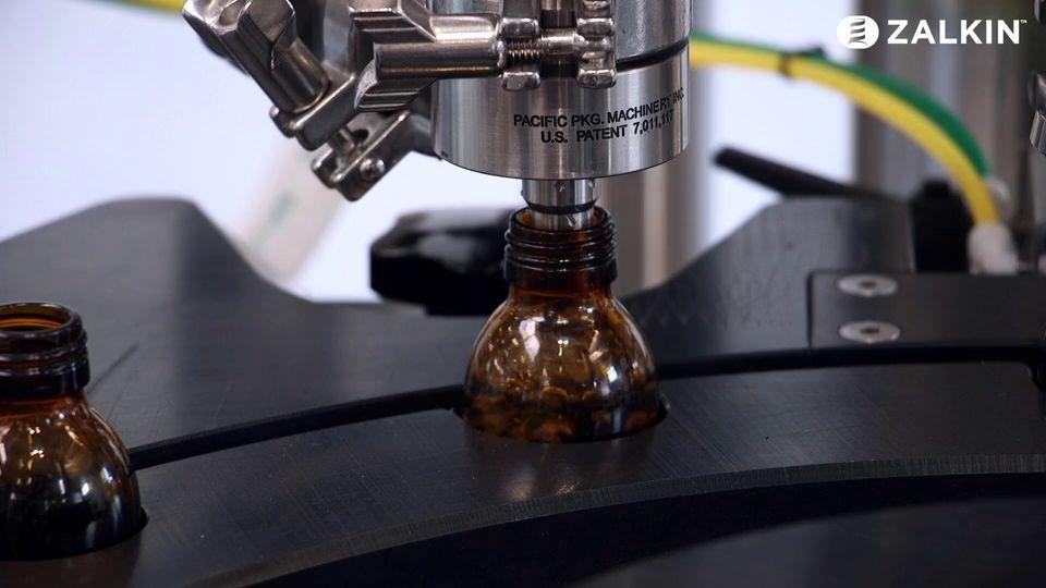 Zalkin TM300 Single Head Capper - Snap-on & Screw-on Cap Food ...